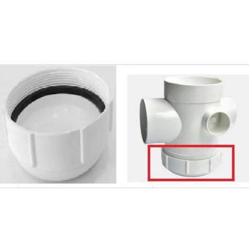 UPVC Gully Trap Cover Only 4" | Shopee Malaysia