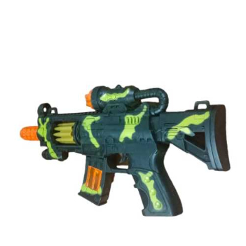 NEW ! Army Style Toy Machine Gun For Kids With Music And Lights ...
