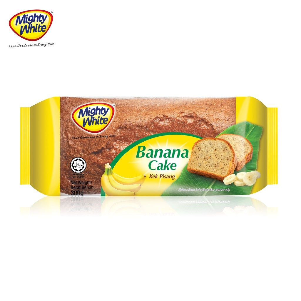 Mighty White Banana Cake 300g | Shopee Malaysia