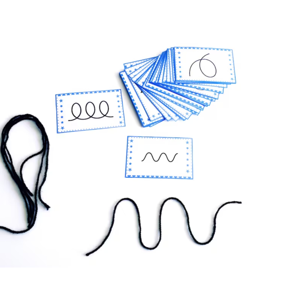 PDF] 083- Fine Motor Skill Thread Activity Printable Montessori Toddler ...