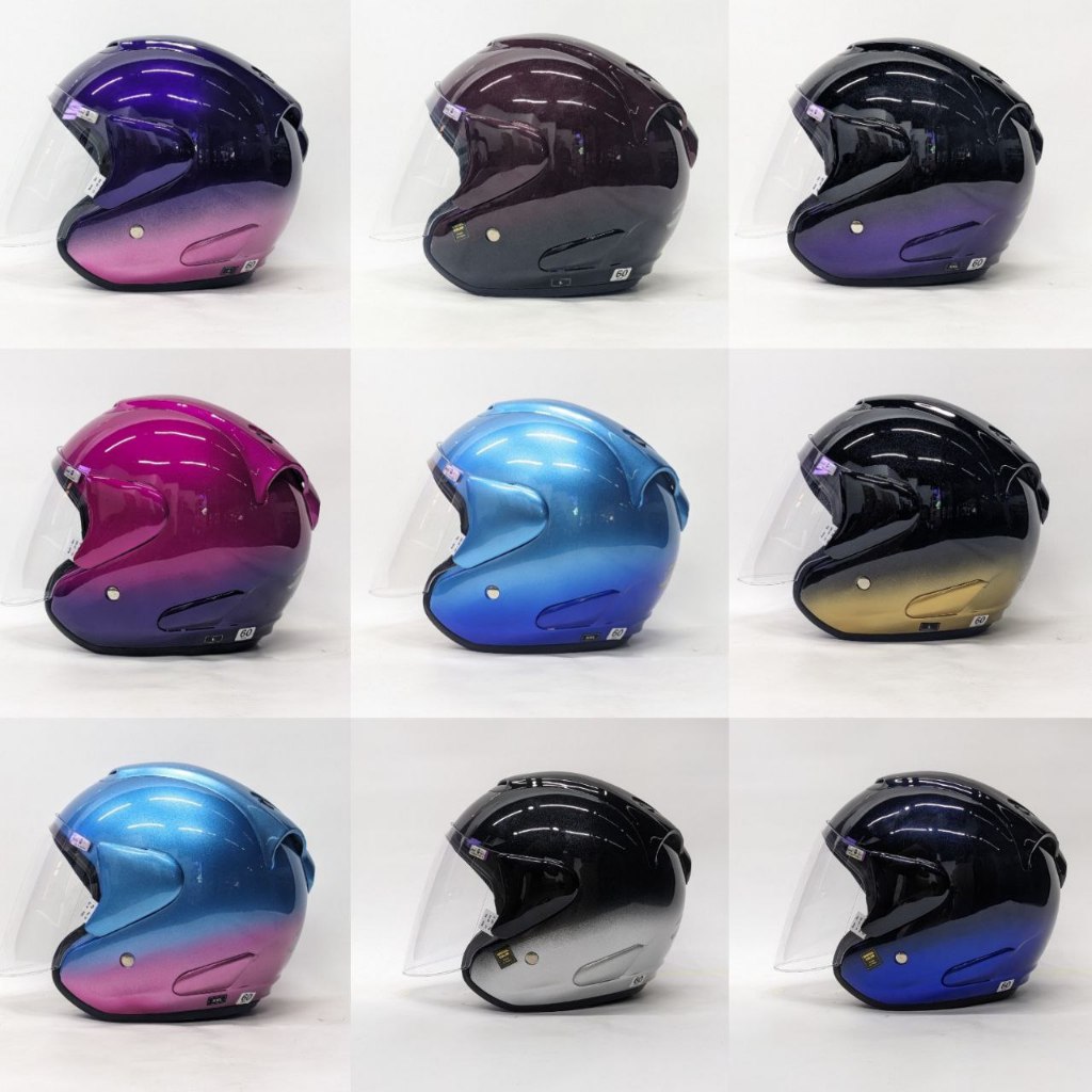 HELMET ARC RITZ TWO TONE | Shopee Malaysia