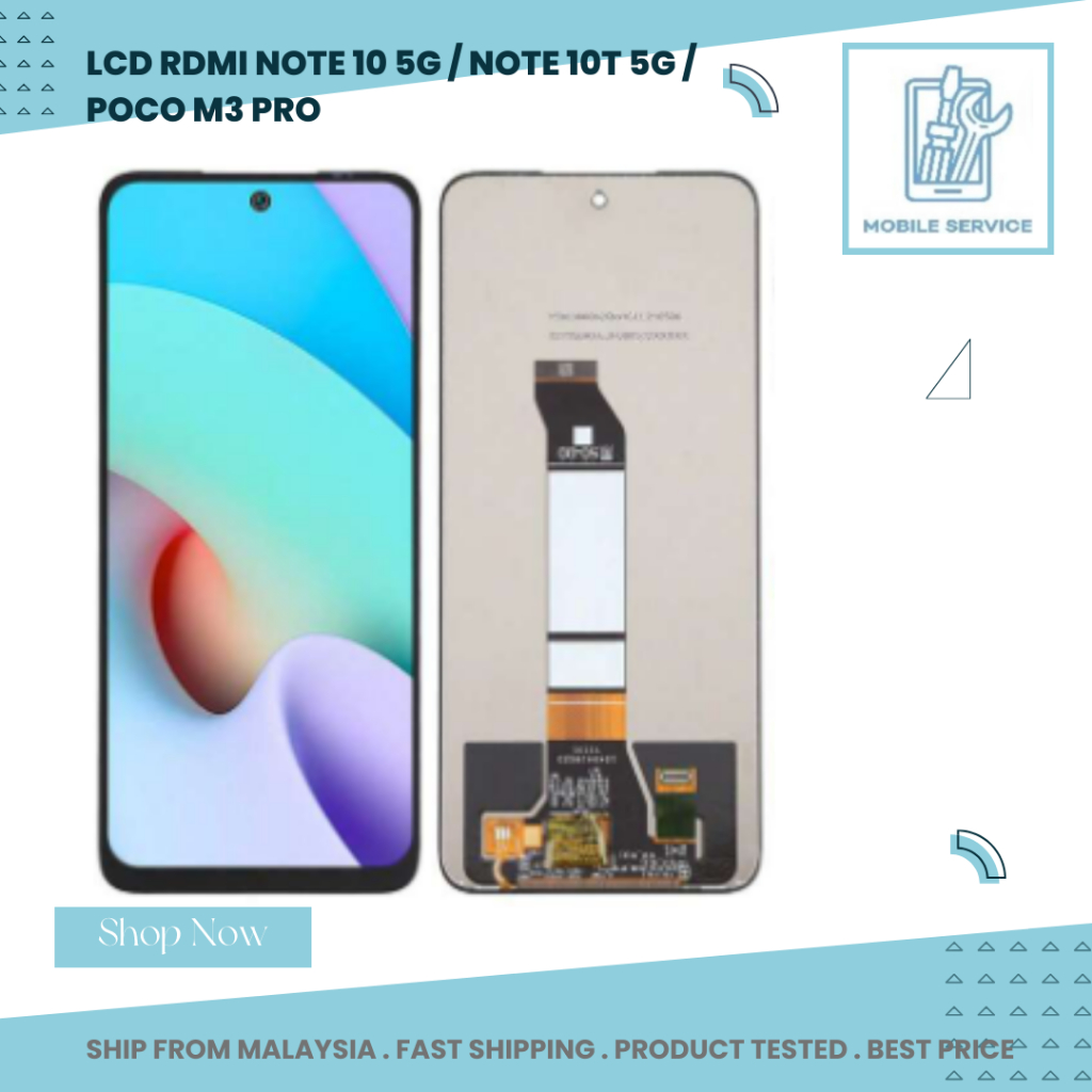 LCD REDMI NOTE 10 5G / NOTE 10T 5G / POCO M3 PRO Display + Touch Screen ...