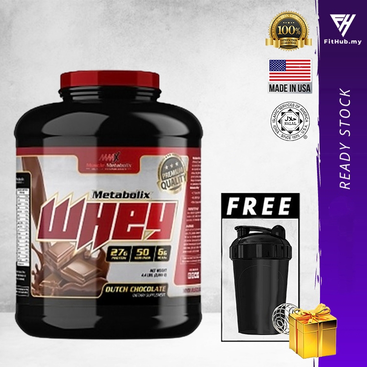 MMX METABOLIX WHEY PROTEIN 4.4lbs, 2kg Protein, Fitness Supplement ...