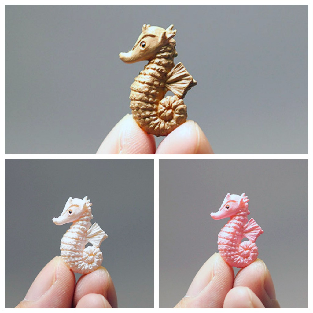 Seahorse Small Collectible Figurine Cute Collector Toy | Shopee Malaysia