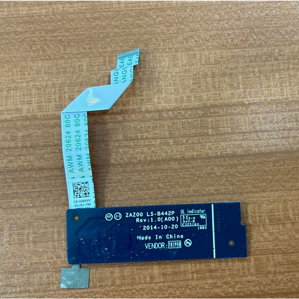 DELL XPS 13 9343 9350 9360 P54G Laptop's Keyboard Controller Board With ...