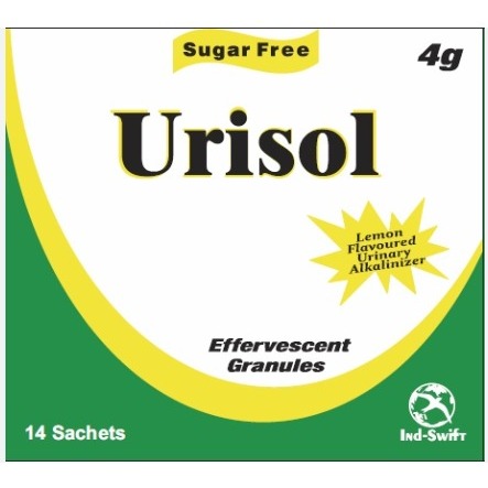 PROMOSI URISOL LEMON FLAVOUR 4G (2 sachets) Urinary Alkalinizer ...