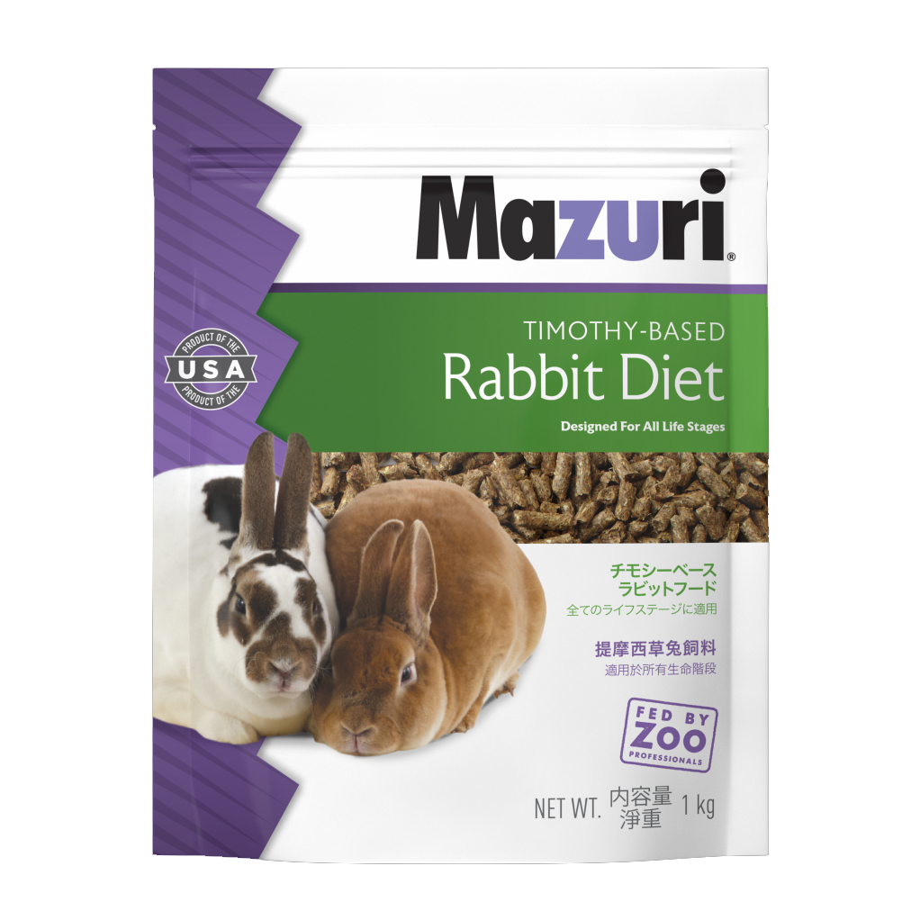 Mazuri Timothy-Based Rabbit Diet 1kg | Shopee Malaysia