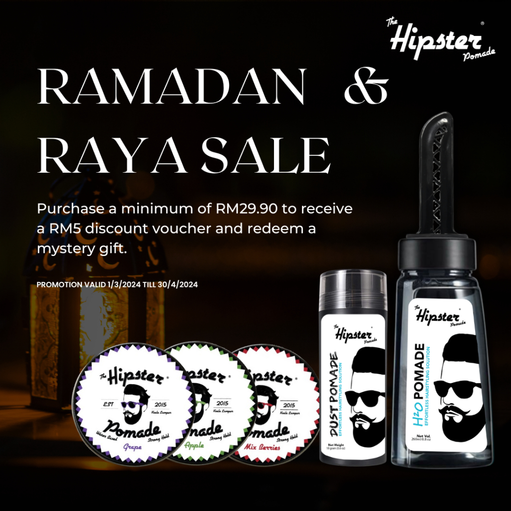 RAMADAN & RAYA SALE l HIPSTER POMADE | Shopee Malaysia