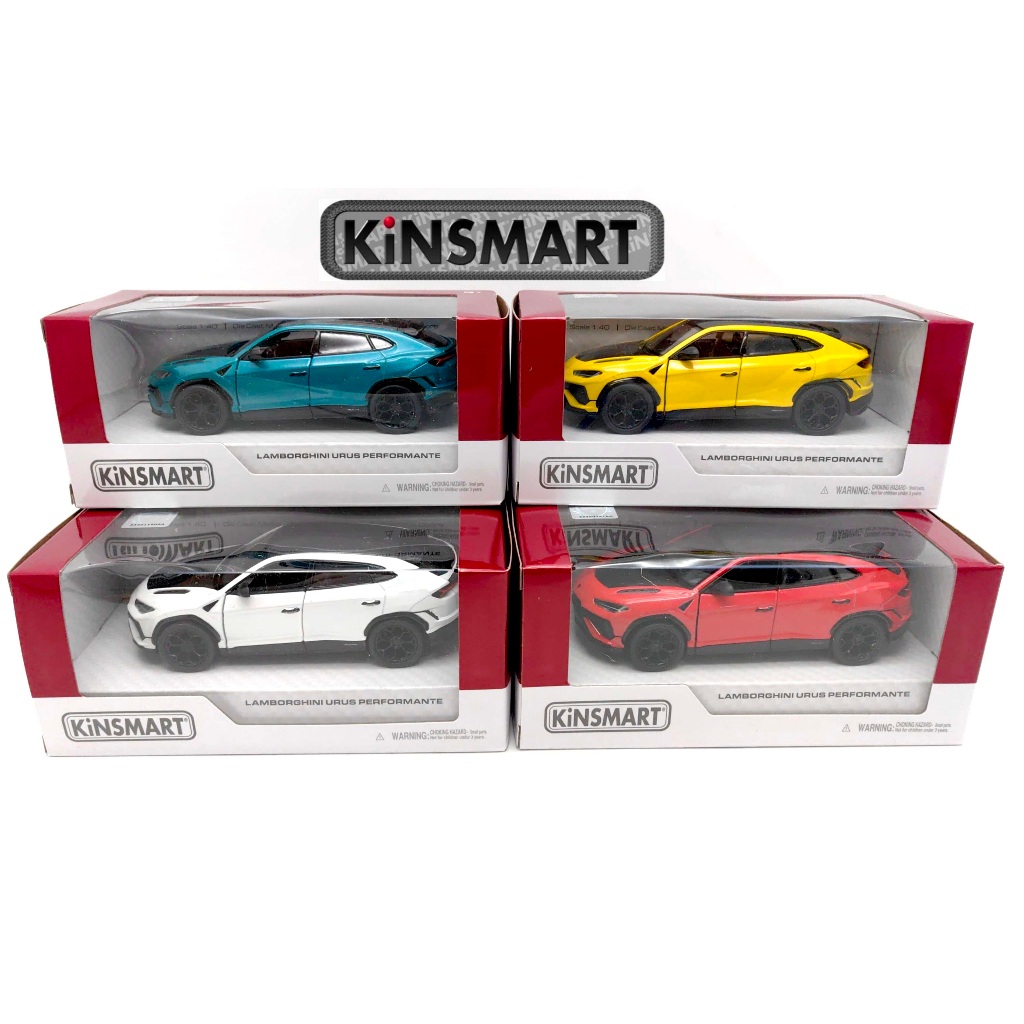 KINSMART 1:40 METAL DIE CAST LAMBORGHINI URUS PERFORMANTE CAR MODEL ...
