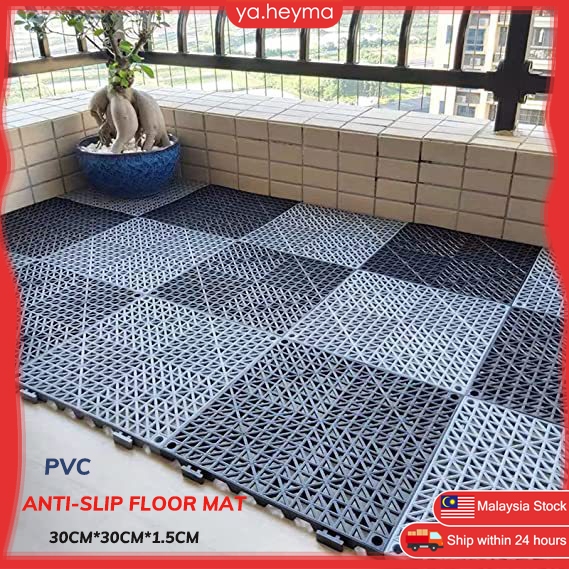 【M'sia Stock】 anti slip mat Heavy Duty Floor Mat Alas Kaki for Toilet ...