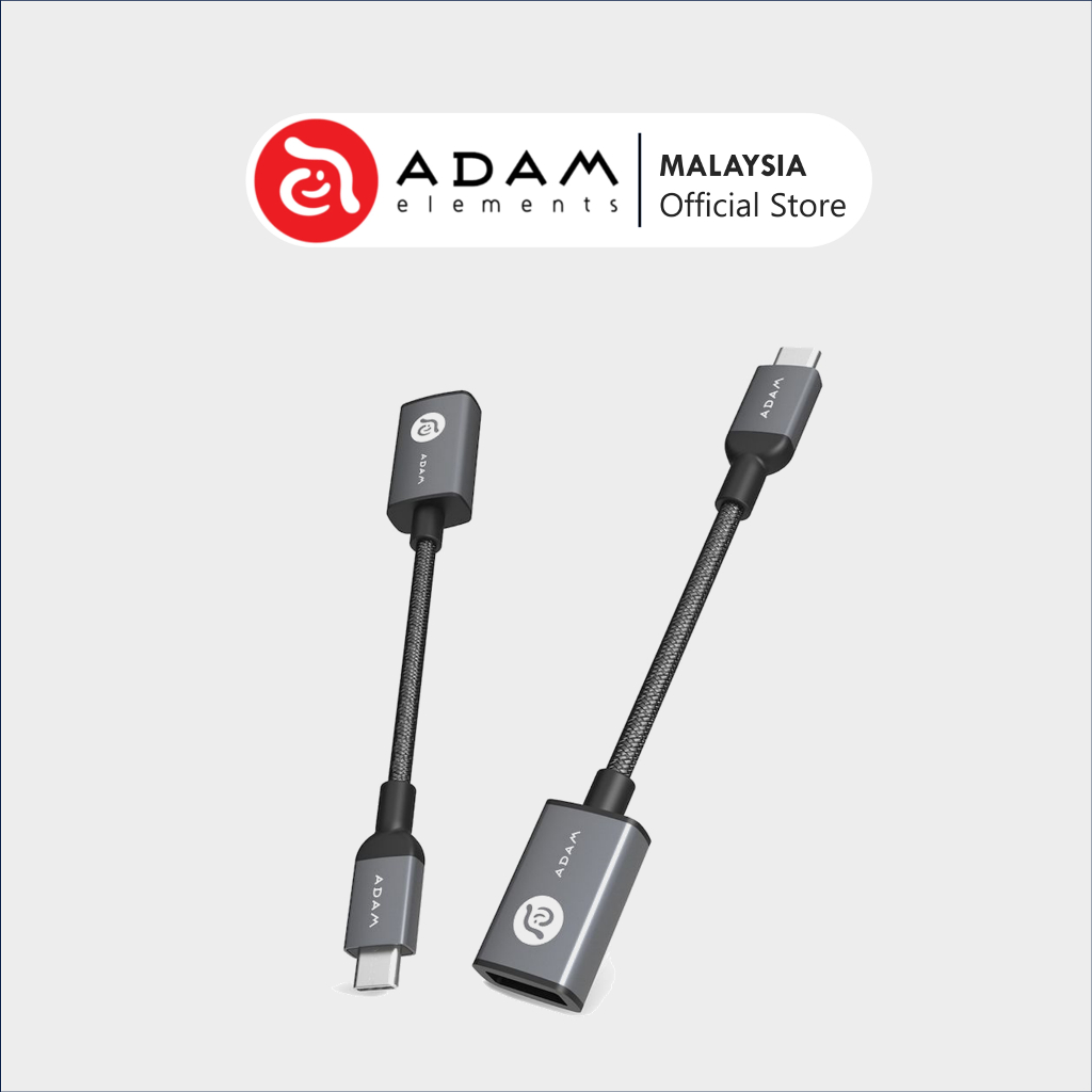 ADAM Elements CASA F13 USB-C to USB-A Female Adapter USB 3.1 Data ...