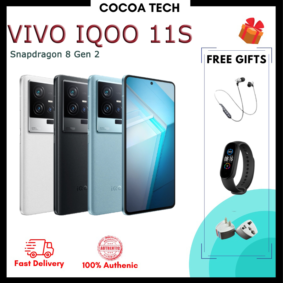 (New) VIVO iQOO 11S Snapdragon 8Gen2 200W Super Fast Charging AMOLED 144Hz Dual Sim Smarphone ...