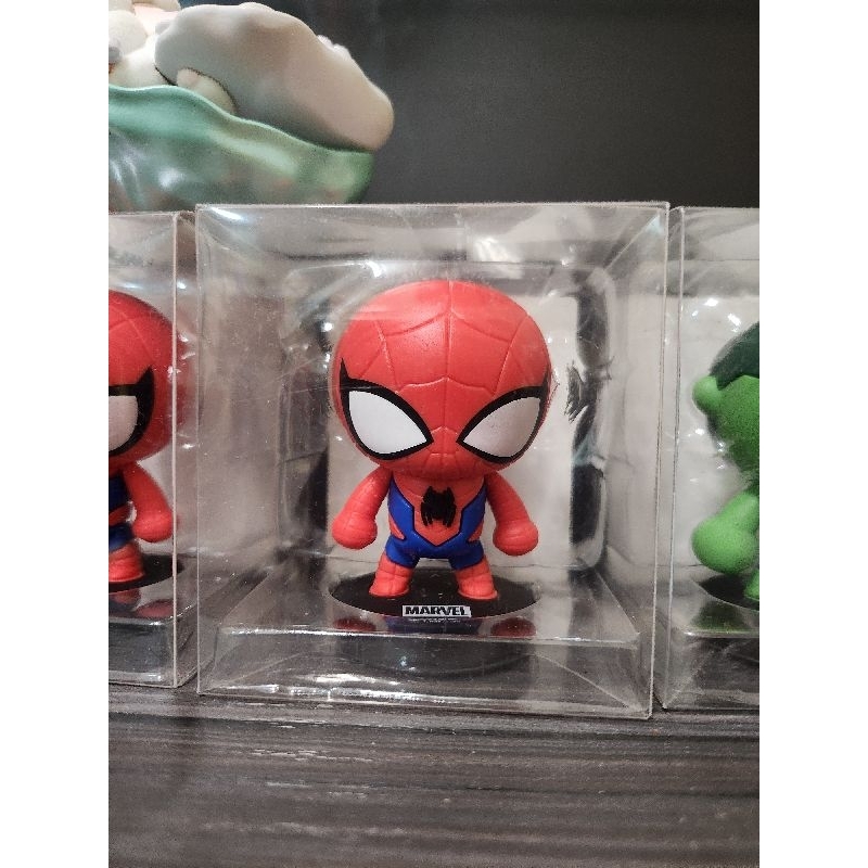 Miniso Marvel Mini Figure Spiderman Black Spiderman Captain America ...