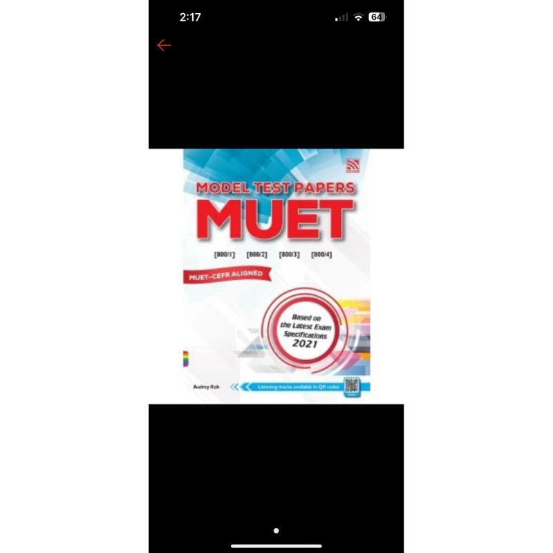 MUET MODEL TEST PAPERS CEFR | Shopee Malaysia