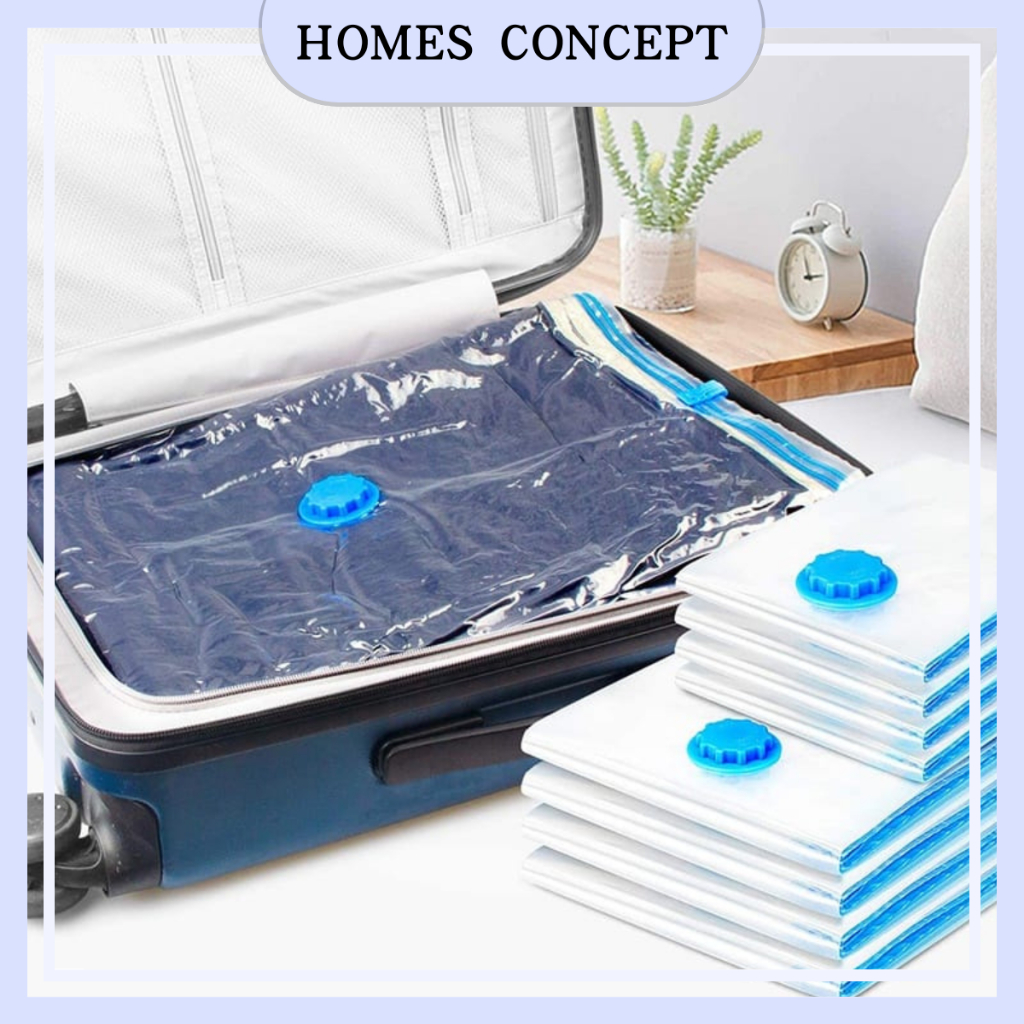 Travel Storage Resealable Vacuum Bags Vacuum Storage Bag Compression ...