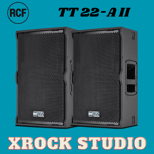 RCF TT22-A II 2-Way Active High-Output Speaker - Each / Pair ( TT 22 A ...
