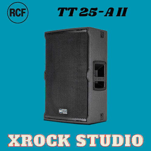 RCF TT25-A II 2-Way Active High-Output Speaker - Each / Pair ( TT 25 A ...