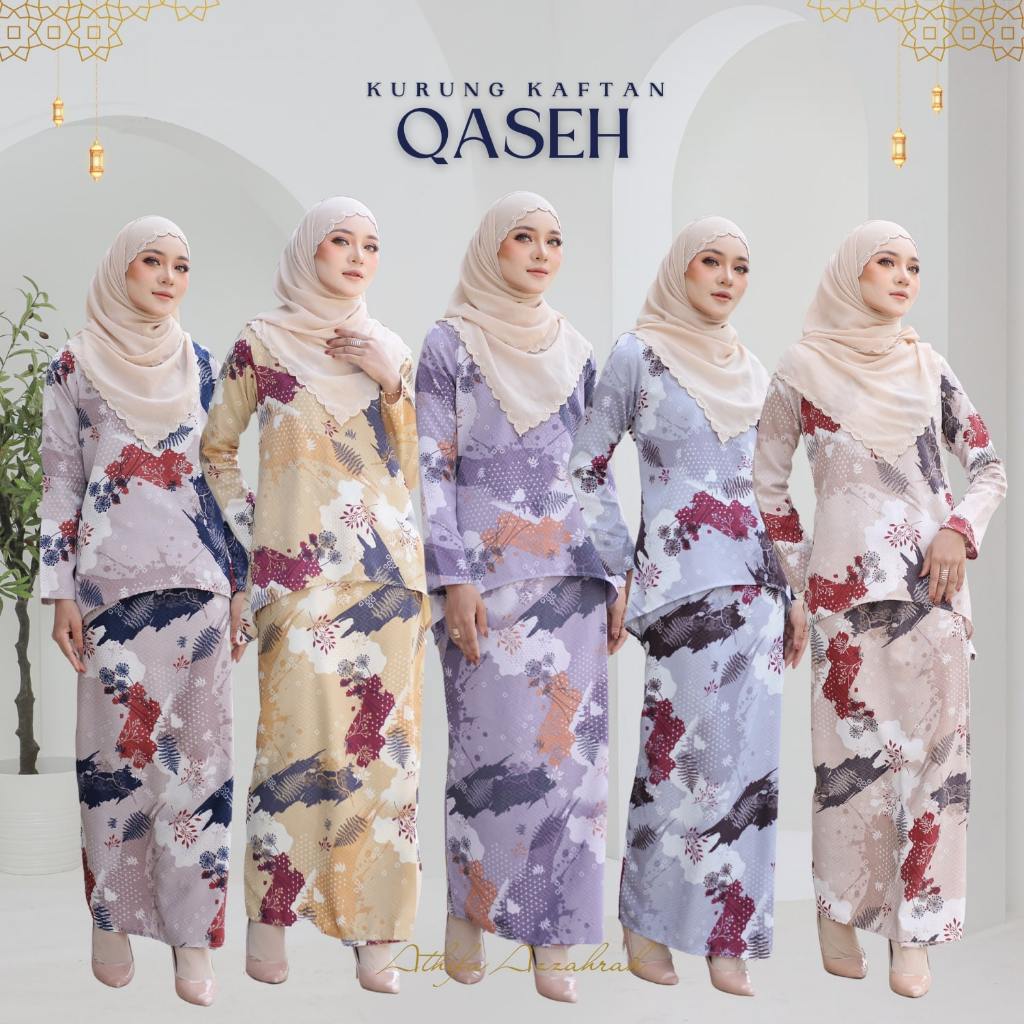 KURUNG KAFTAN QASEH by Athifa Azzahrah - Kurung Kaftan Floral | baju ...