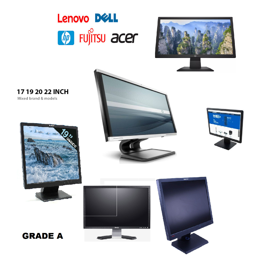 17 n 19 20 22 inch LCD Monitor GRADE A (Good Condition) | Shopee Malaysia