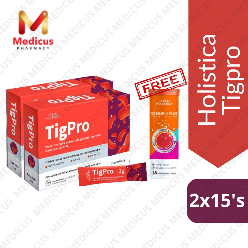 [FREE SHIPPING!!!] Holistica Tigpro 2x15's Free Rosemin C Plus 15's ...
