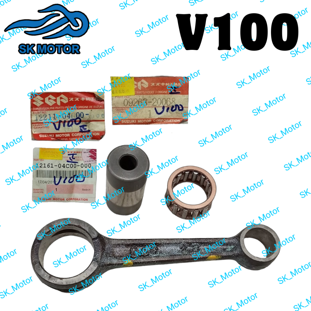 TKRJ Suzuki V100 Original Connecting Rod Set Con Rod Conrod Kit (Made ...