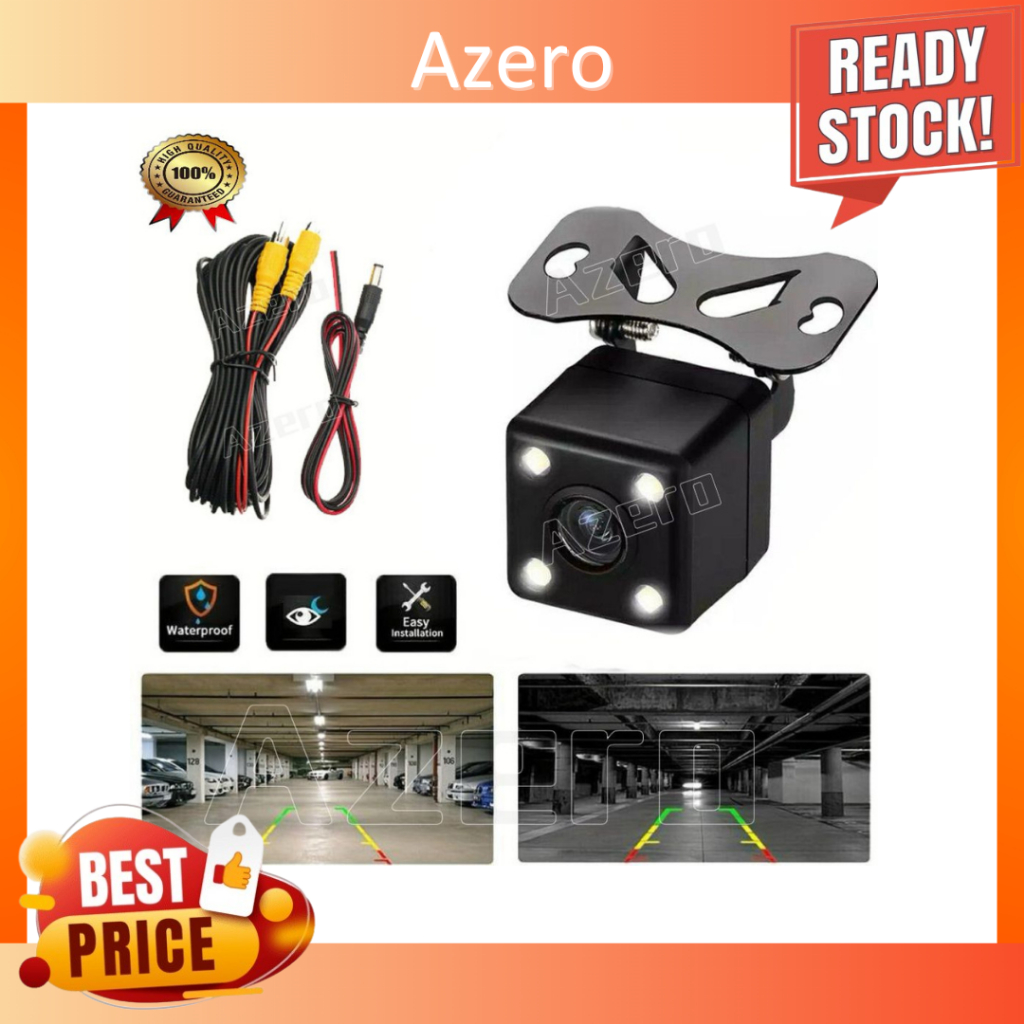 Car Rear View Reverse Camera LED/170 Degree Wide Angle(CAM0021 ...