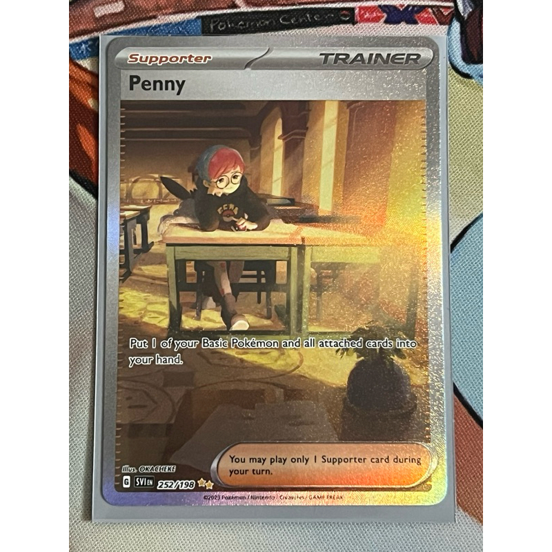 Pokemon TCG SV01 Scarlet Violet Base Set - Penny - 252/198 - Special ...