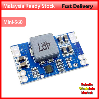 DC Step Down Mini-560 Fixed, 5A.max Voltage Buck Converter 3.3V 5V 9V ...