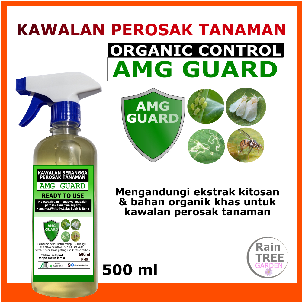 500ml AMG GUARD Ready To Use Kawalan Serangga Organik | Shopee Malaysia
