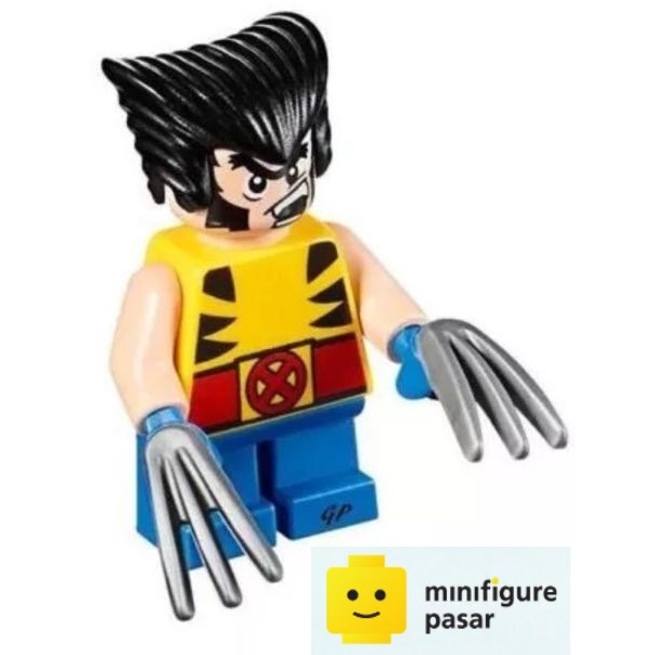sh0364 Lego Marvel Super Heroes X-Men 76073 - Wolverine Short Legs ...