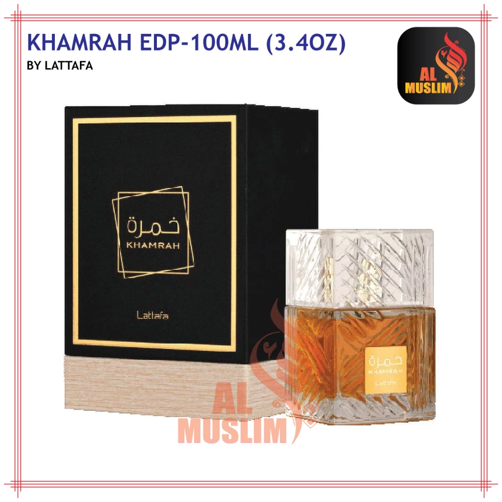 KHAMRAH EDP-100ML (3.4OZ) BY LATTAFA - A TIMELESS TALE OF EXQUISITE ...