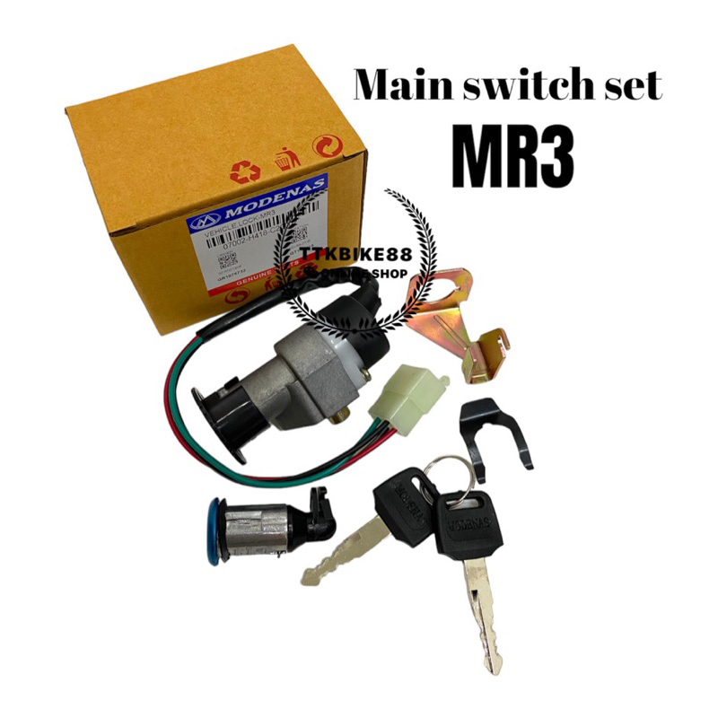 MR3 MR2 MAIN SWITCH SET KUNCI SET KEY MODENAS | Shopee Malaysia
