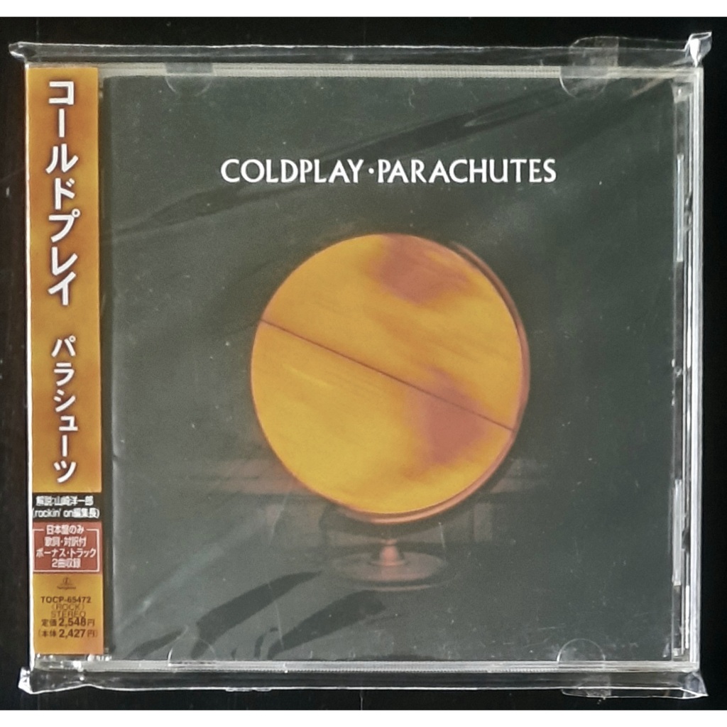 Coldplay – Parachutes TOCP-65472 (Japanese Used CD. 2000 Pressing ...