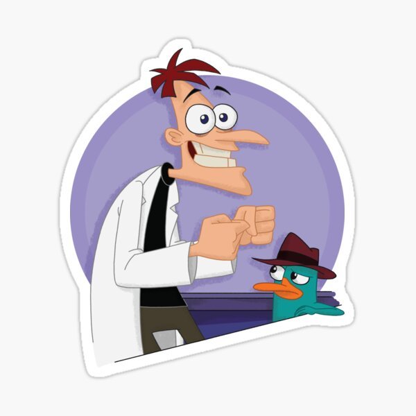 Phineas and Ferb Stickers v3 | Shopee Malaysia