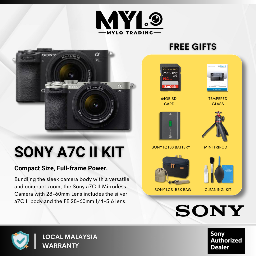 (READY STOCK) - Sony a7C II & a7CII & a7C Mark II Mirrorless Camera ...
