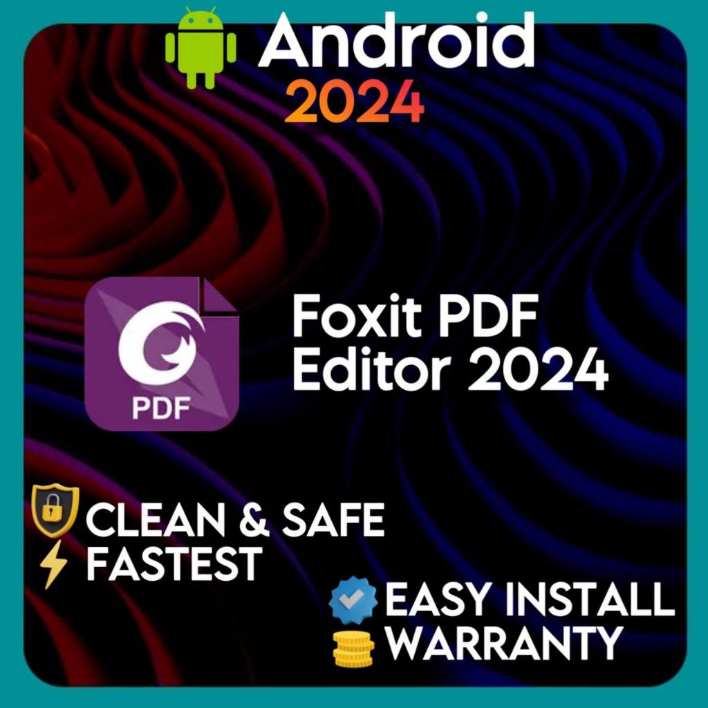 Foxit PDF Editor 2024 Lifetime Latest Full Version || Android || 2024 ...