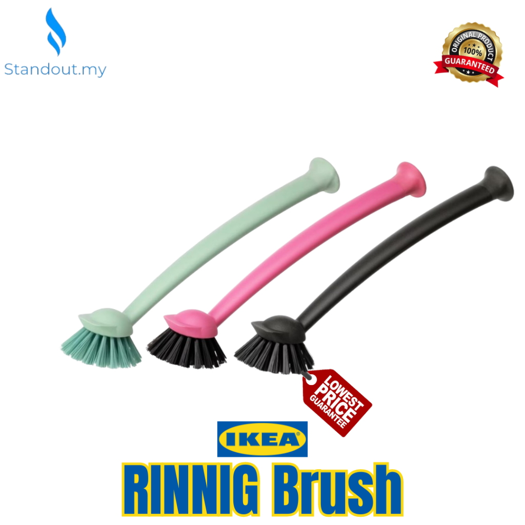 IKEA RINNIG Multipurpose Dishwashing Brush Berus Cuci Pinggan Periuk ...