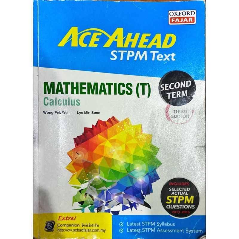 STPM Mathematics T Term 2 Third edition Oxfor Fajat | Shopee Malaysia