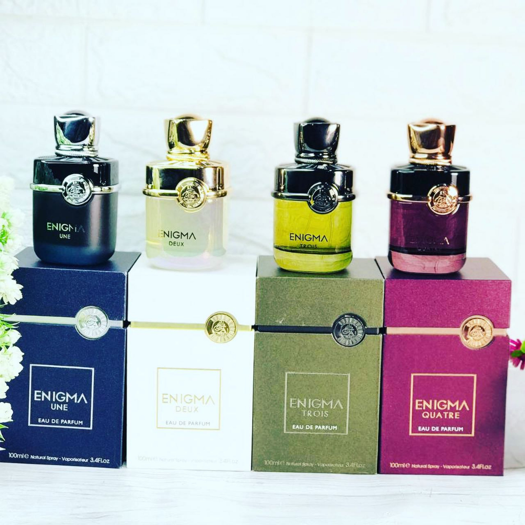 100% Original, Enigma DEUX, QUATRE, TROIS EDP Parfum 100ml by FA Paris ...