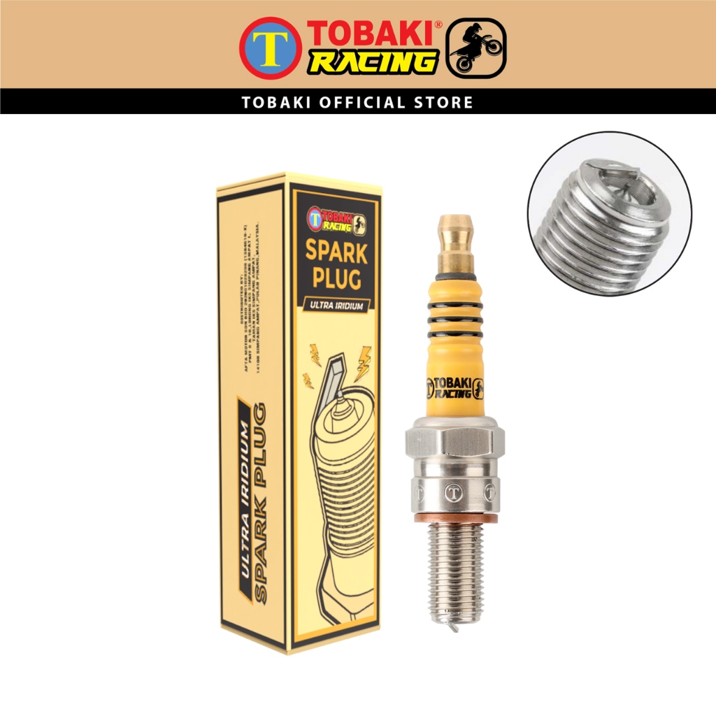 TOBAKI RACING SPARK PLUG (ULTRA IRIDIUM) | Shopee Malaysia