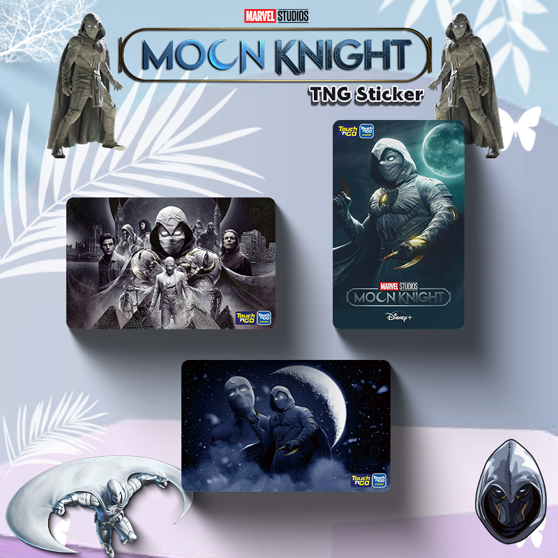 Marvel Moon Knight TNG Pelekat - Tng Touch N Go/Bank kad pelekat ...