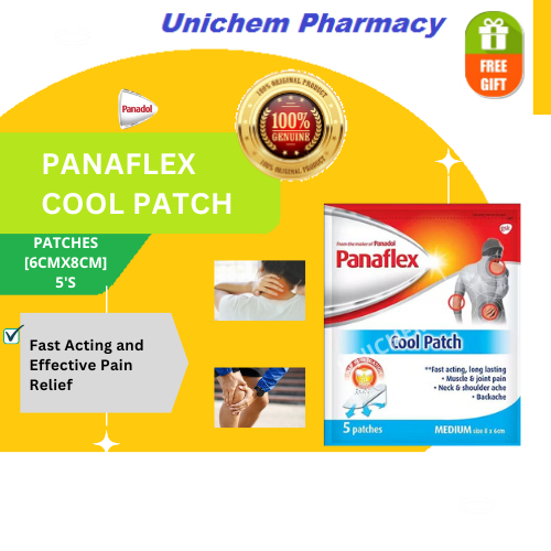 Panaflex Cool Patch 6cm x 8cm 5's [EXP:20/03/2027] | Shopee Malaysia