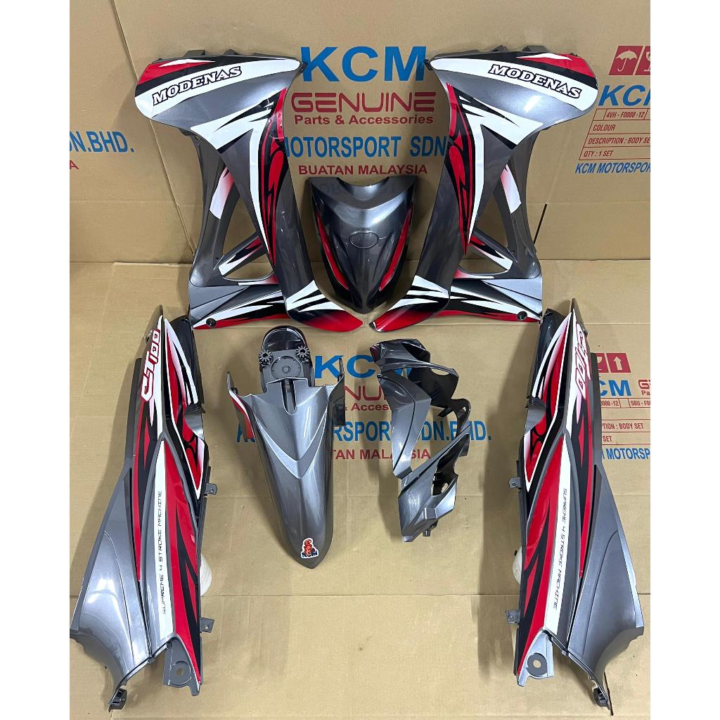 BODYSET MODENAS CT100 / CT110 COVERSET DAN STICKER SERTA COVERSET ...