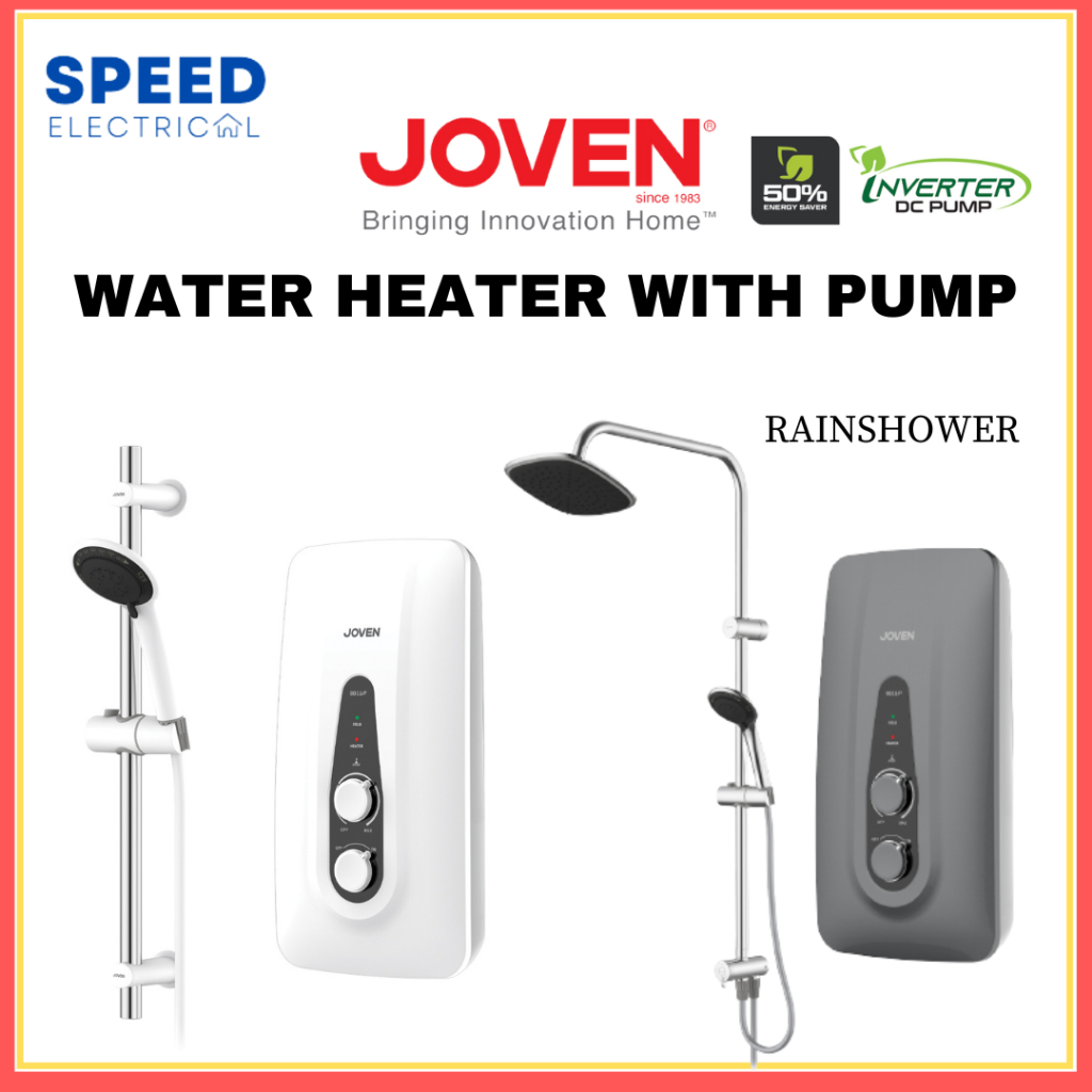 JOVEN WATER HEATER WITH PUMP SB11IP RAINSHOWER SB11IP SB11IP-RS 热水器 PEMANAS AIR | Shopee Malaysia