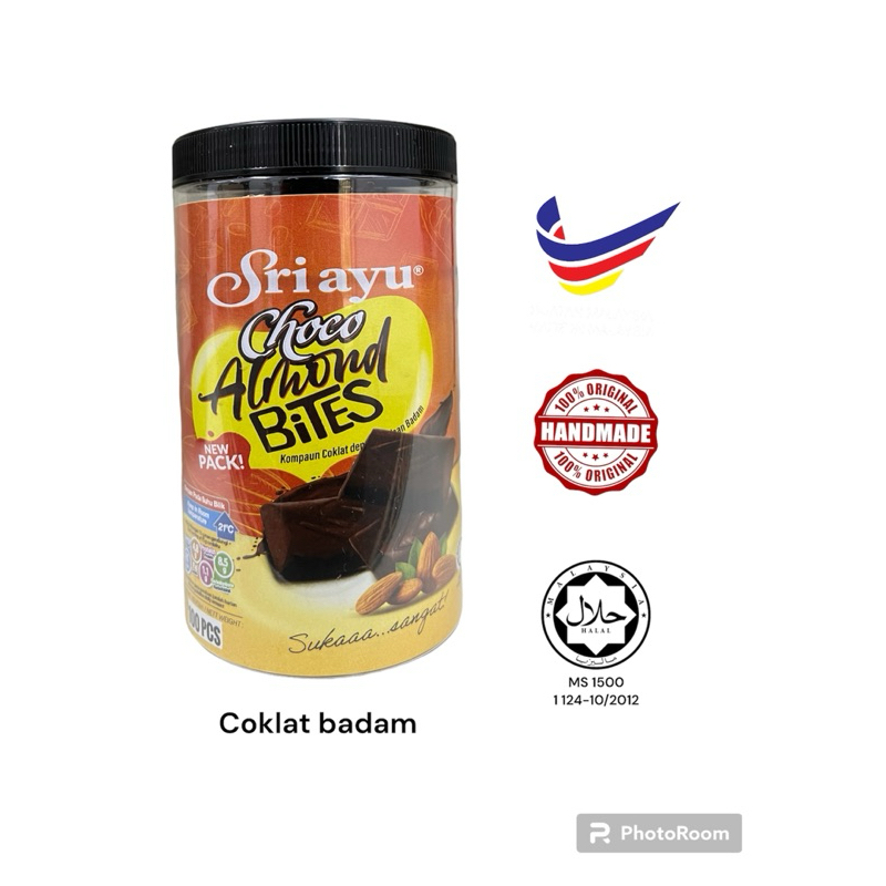 Coklat Badam/Almond Chocolate 100pcs | Shopee Malaysia