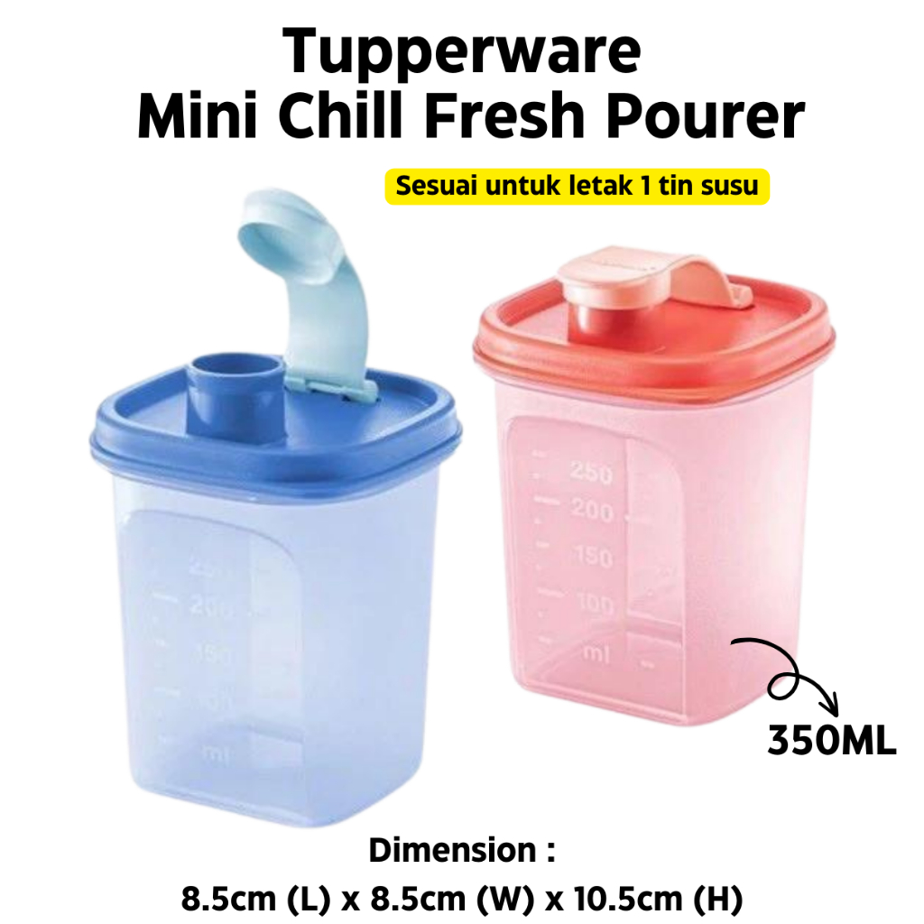 Tupperware Mini Chill Fresh Pourer 350ml (1 pc) | Shopee Malaysia