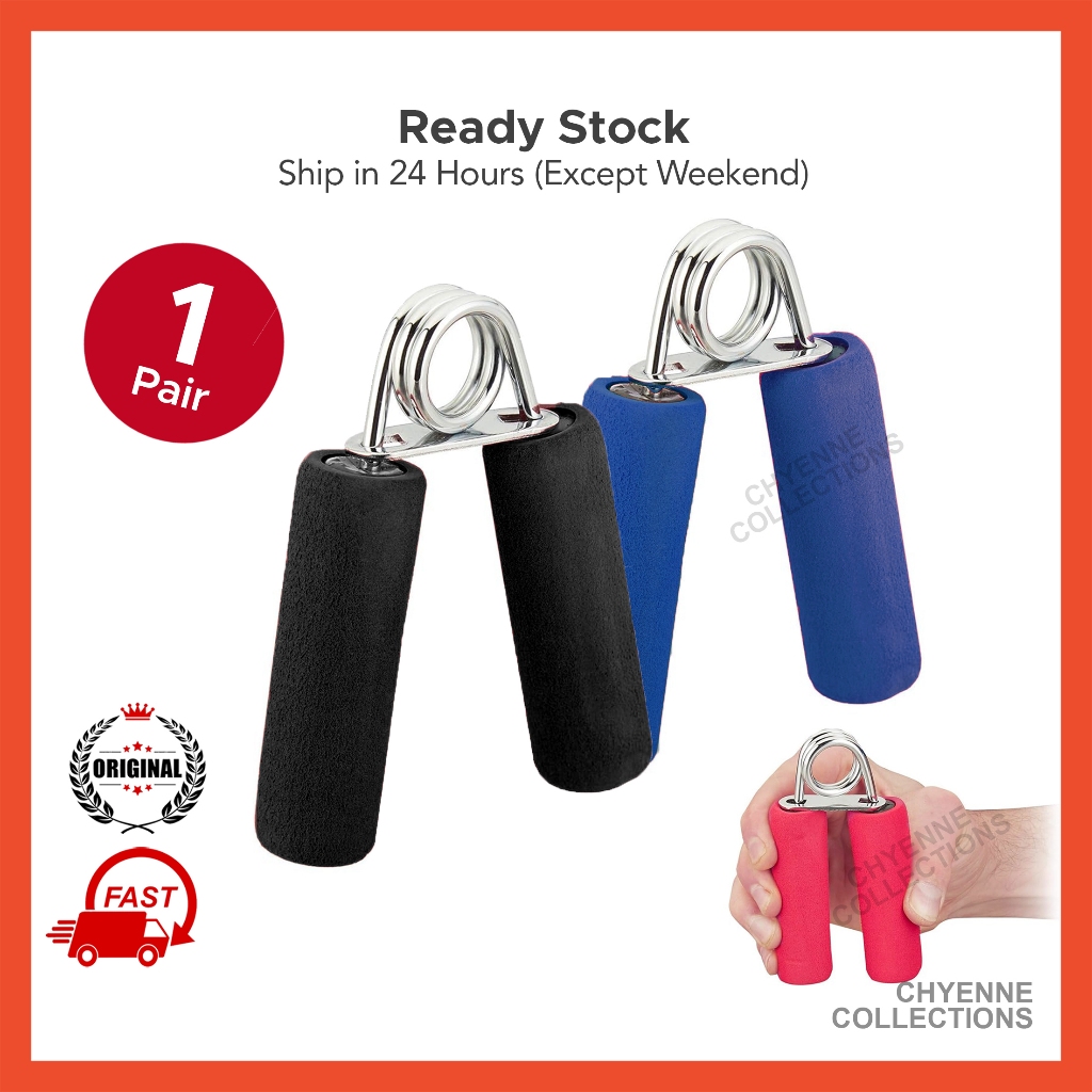 NINJA Hand Grip (2 pcs) for Hand Exercise Strength Strengthener Finger ...