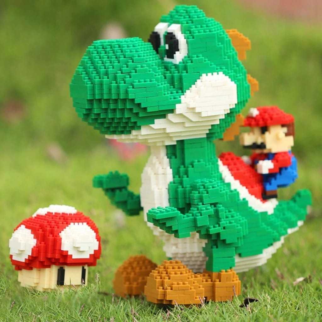 SPECIAL OFFER HC MAGIC BLOCKS - MARIO AND YOSHI BUILDING BLOCK(9020-DB ...