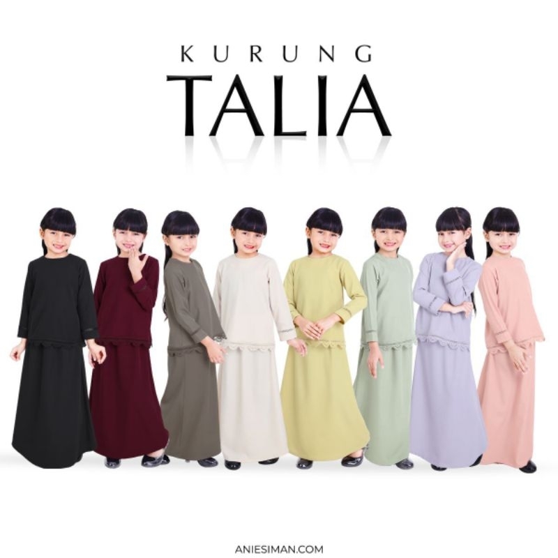koleksi Raya Talia Kids by Anies Iman | Shopee Malaysia