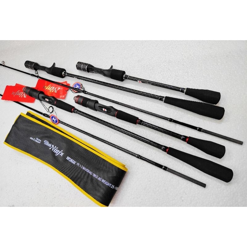 JORAN NINJA BLACK NINJA ROD 2 IN 1 24217076 | Shopee Malaysia